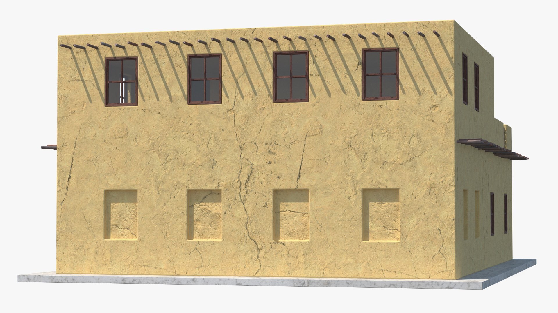 Arab Houses Collection Model - TurboSquid 2298955