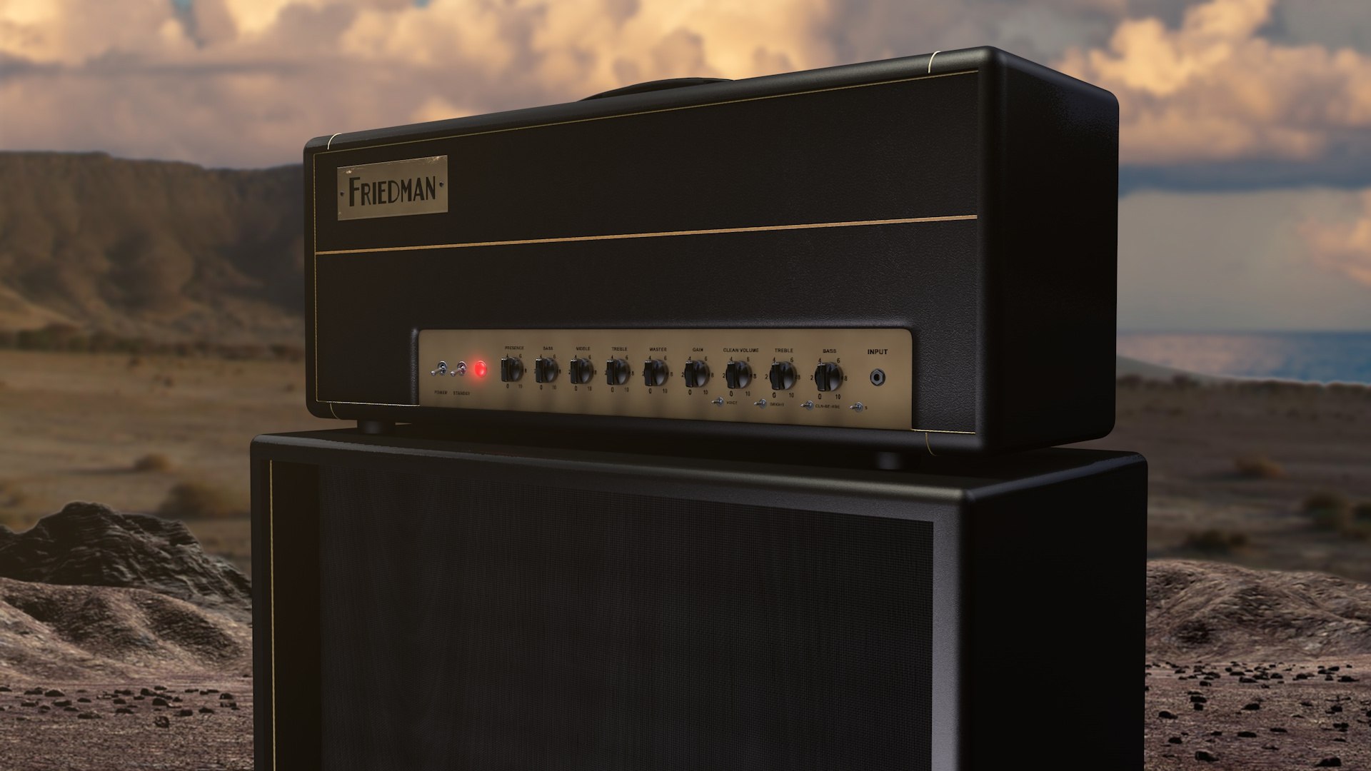 3D friedman amp - TurboSquid 1181991