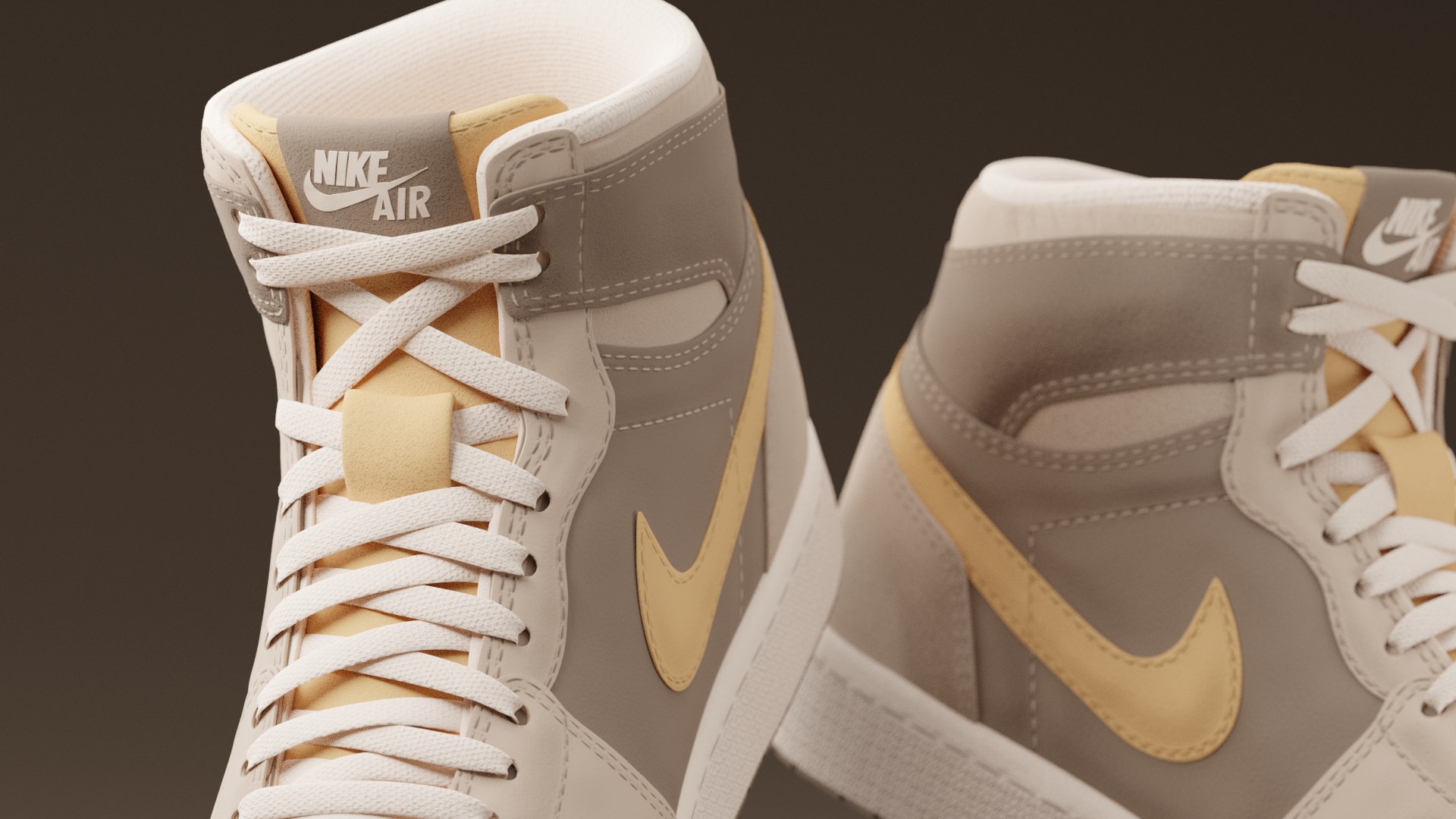 Air Jordan Nike shoes - 06 model - TurboSquid 2055108