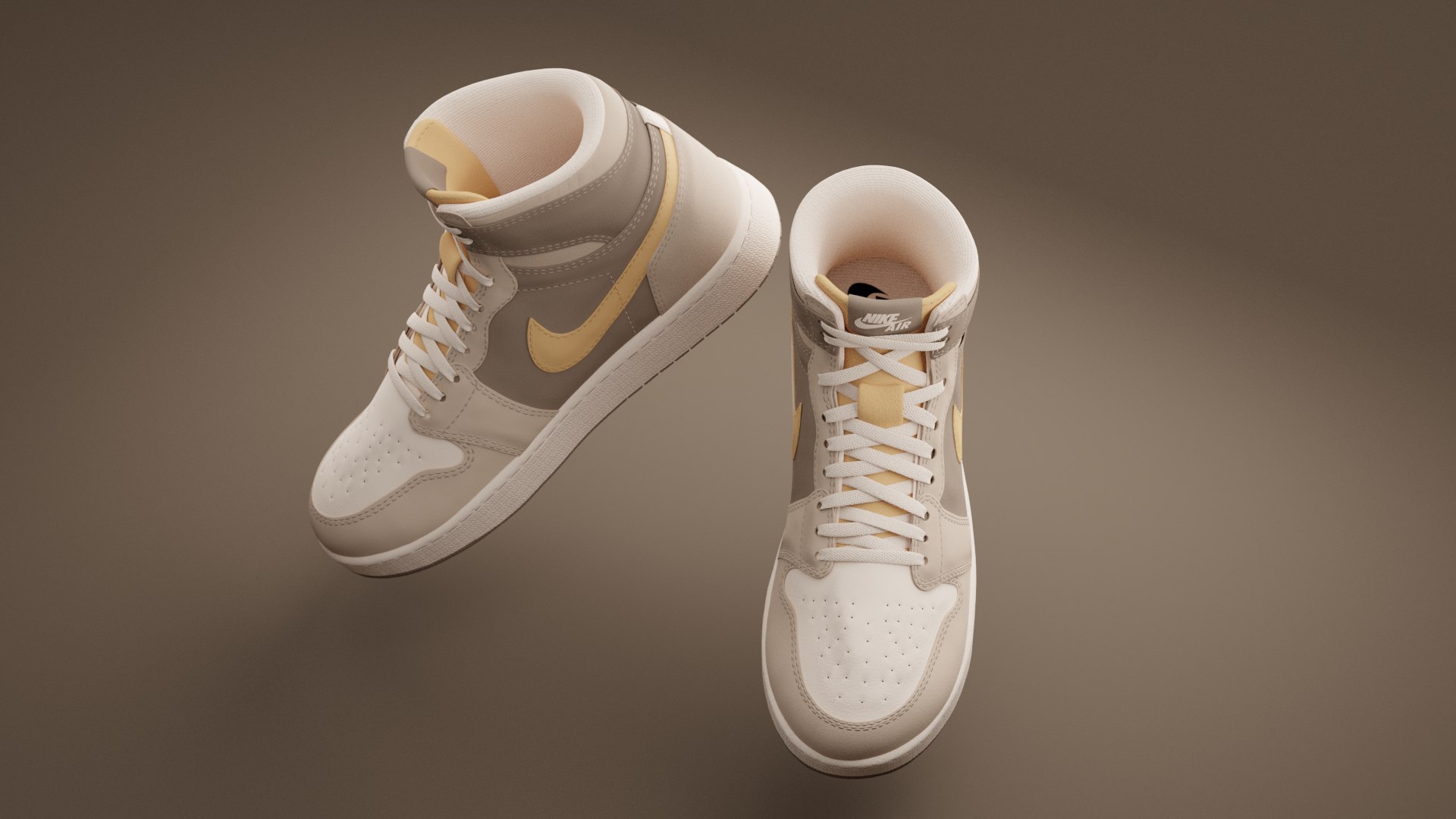 Air Jordan Nike shoes - 06 model - TurboSquid 2055108