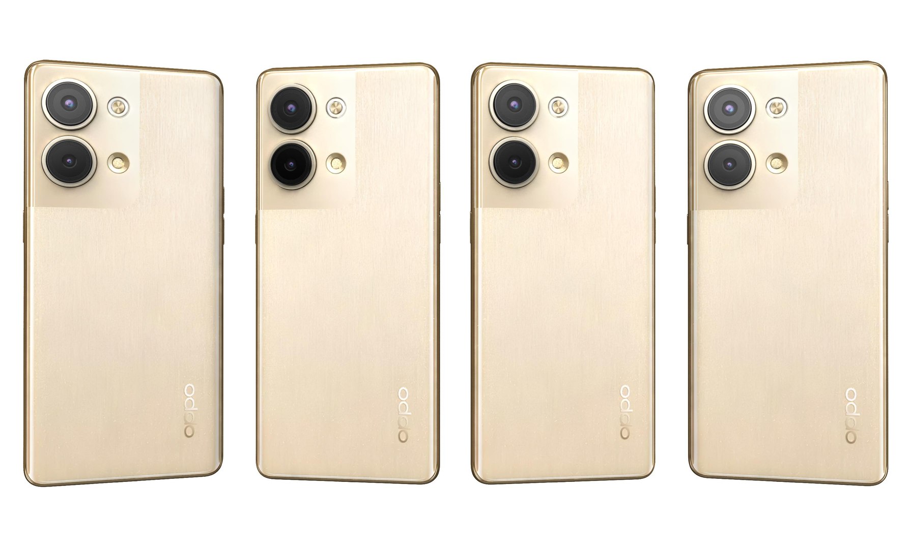 OPPO Reno 9 Gold 3D Model - TurboSquid 1999348