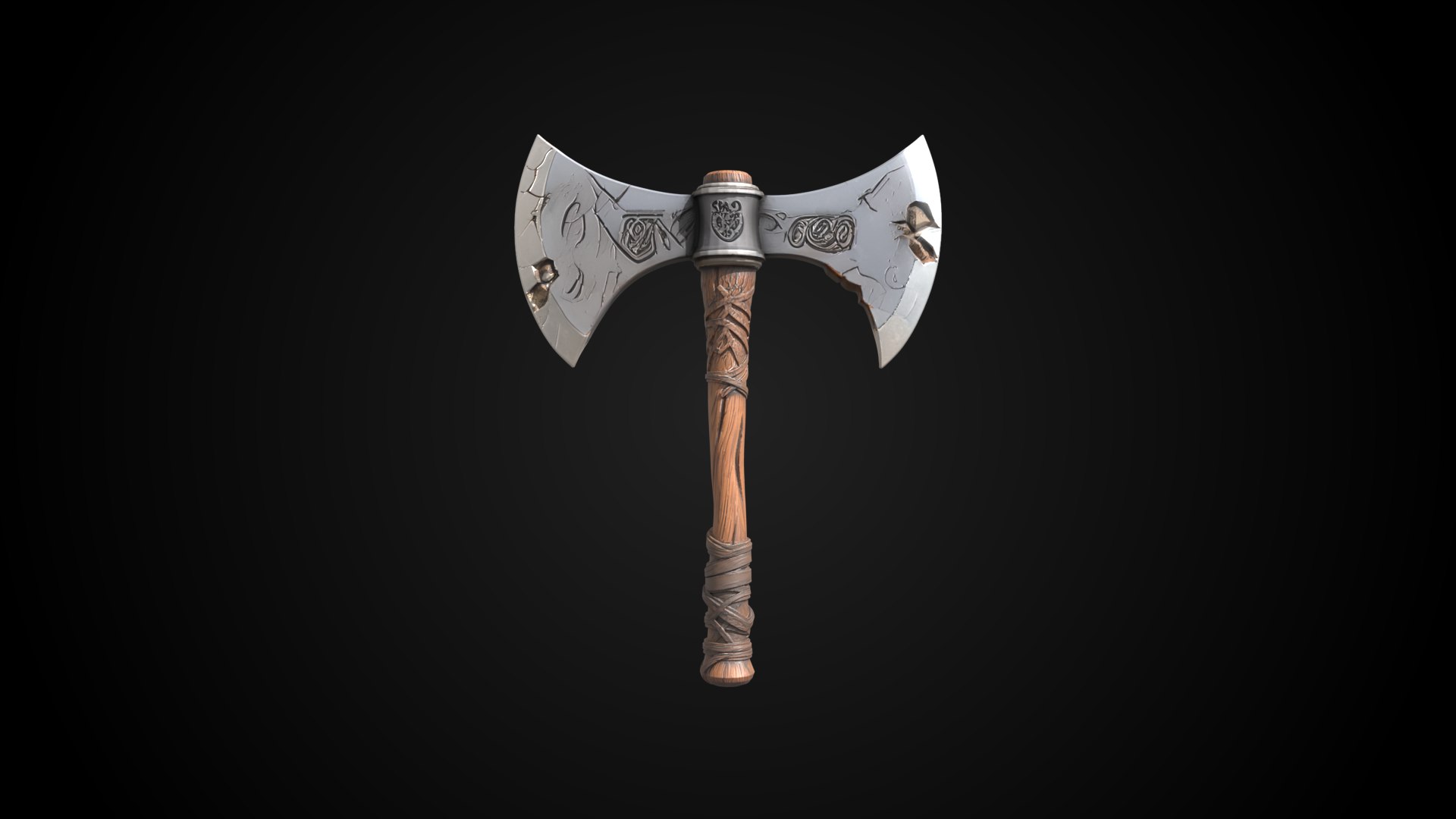 3D Stylized Dwarf Sword - Ironcleave - Game Ready Model - TurboSquid ...