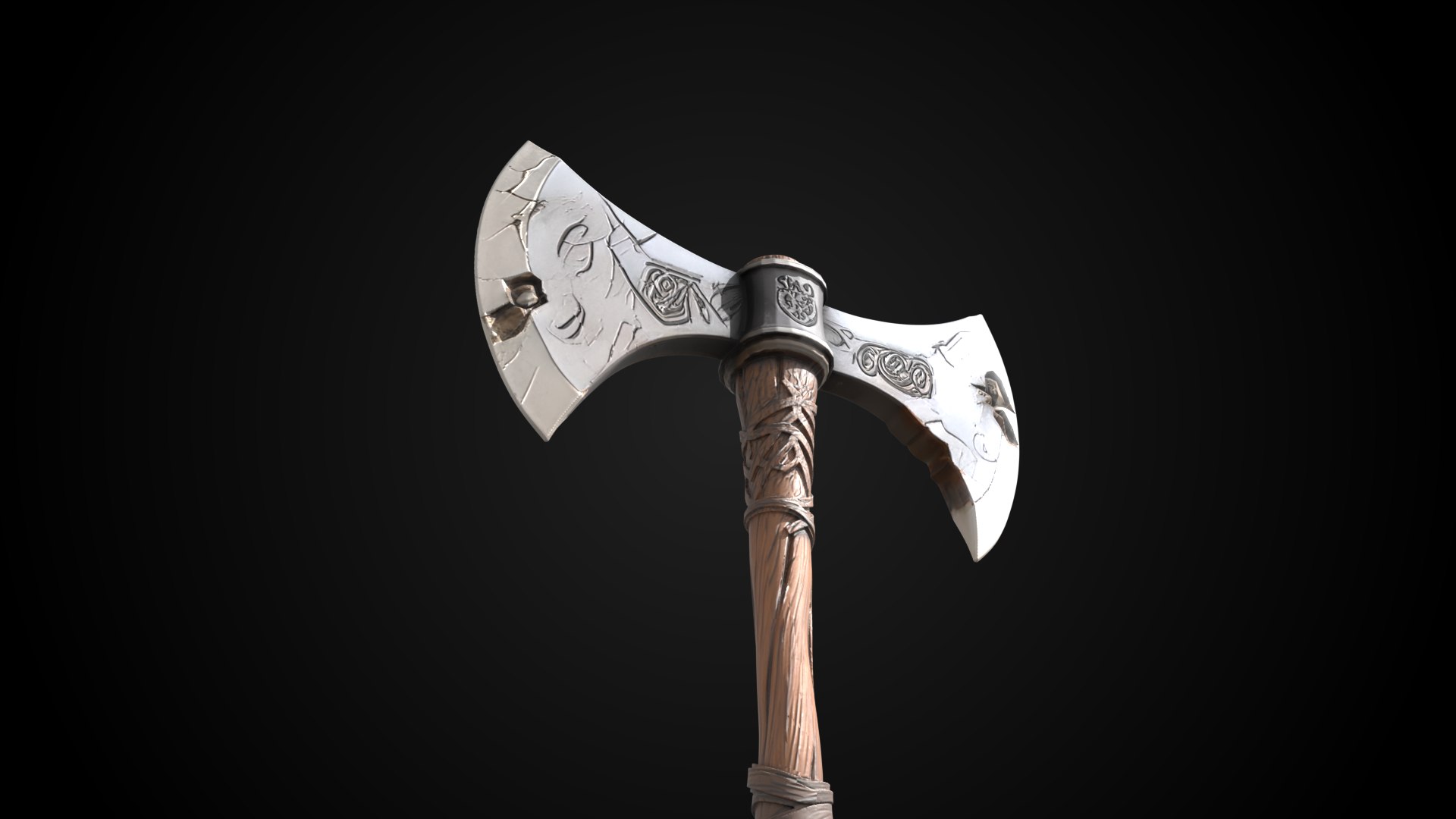 3D Stylized Dwarf Sword - Ironcleave - Game Ready Model - TurboSquid ...