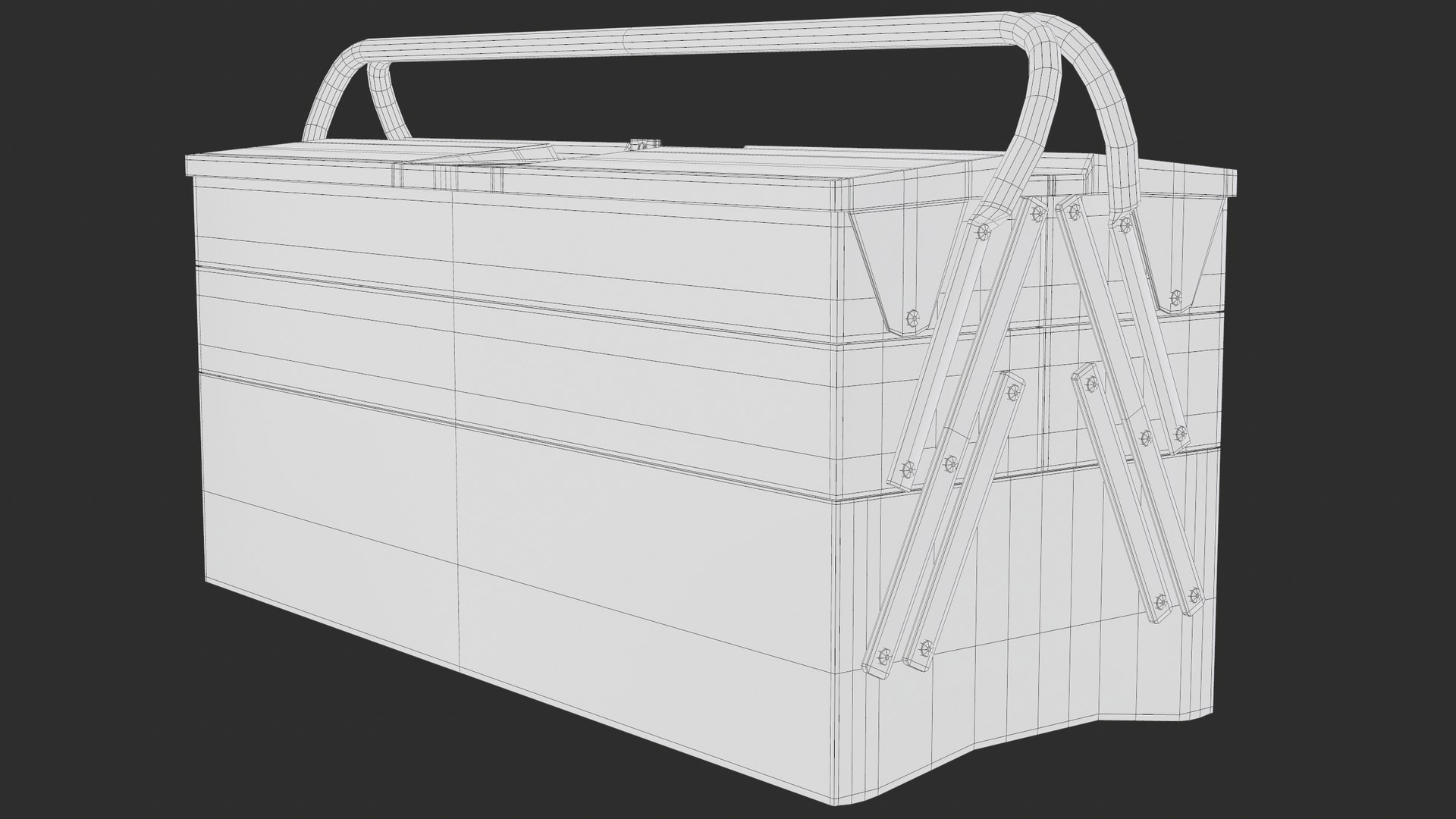 3D Toolbox Tool Box - TurboSquid 1679537