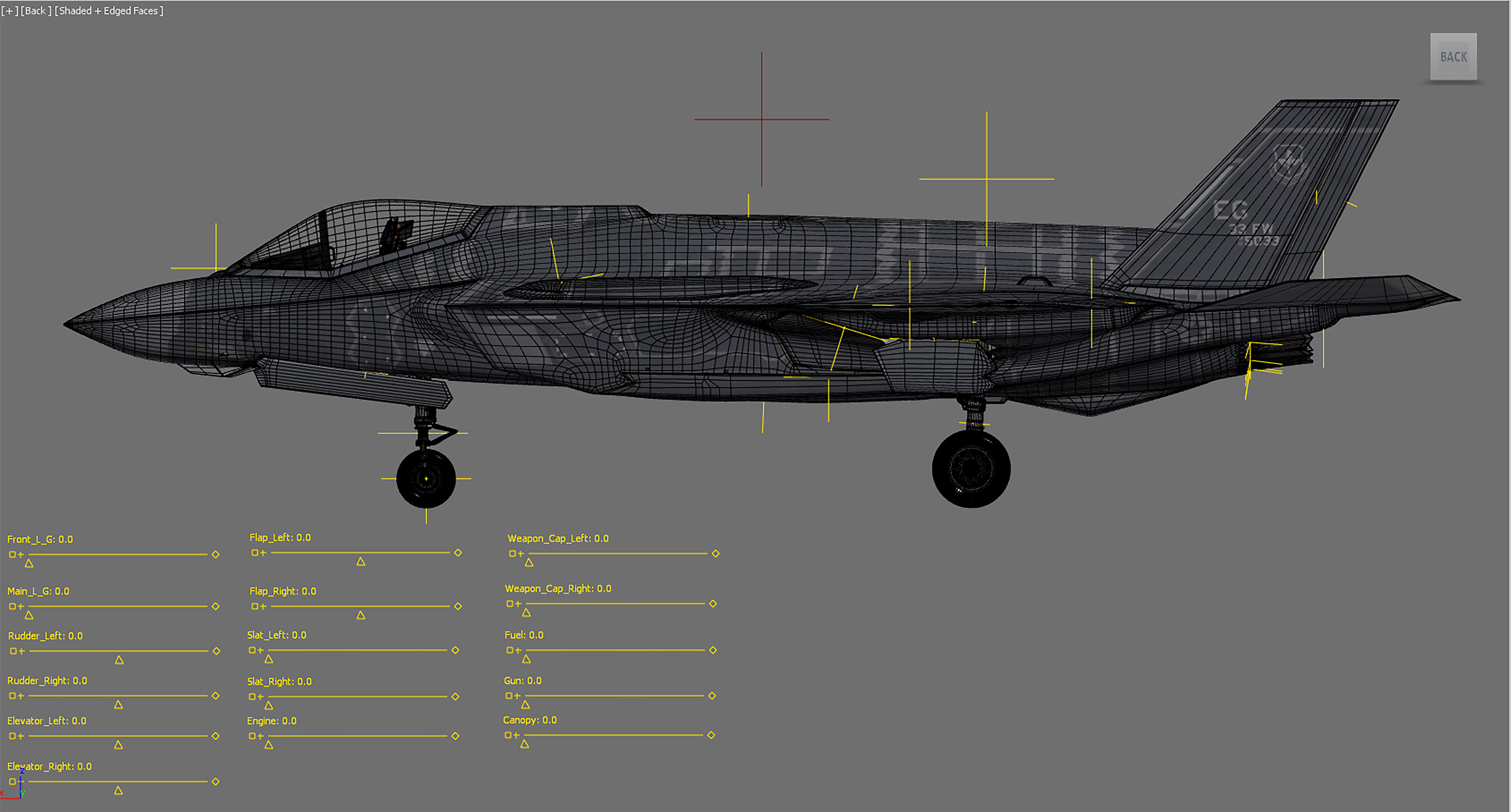 Lockheed Martin F-35A Lightning II rigged 3D model - TurboSquid 1783786