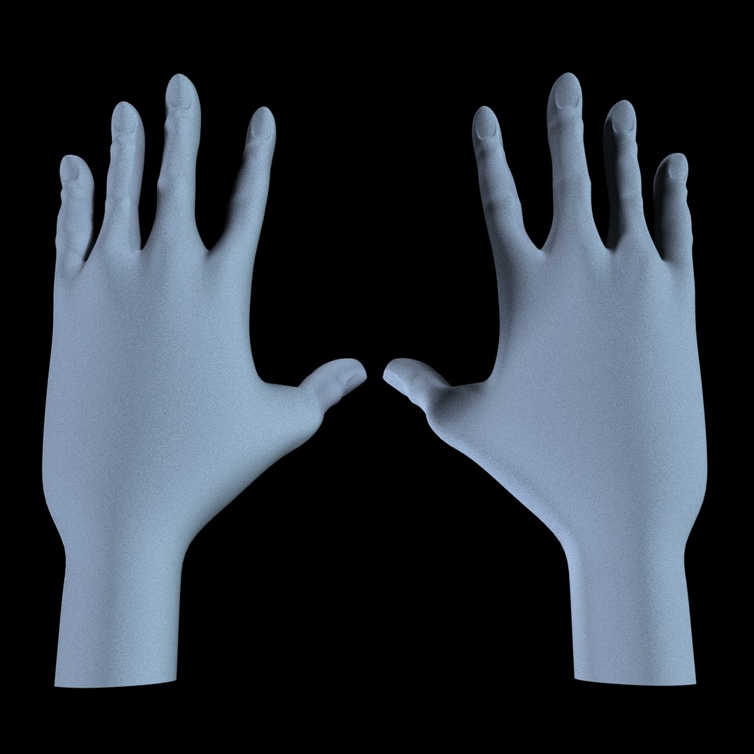 Stylised Hand 3D Model - TurboSquid 1571784