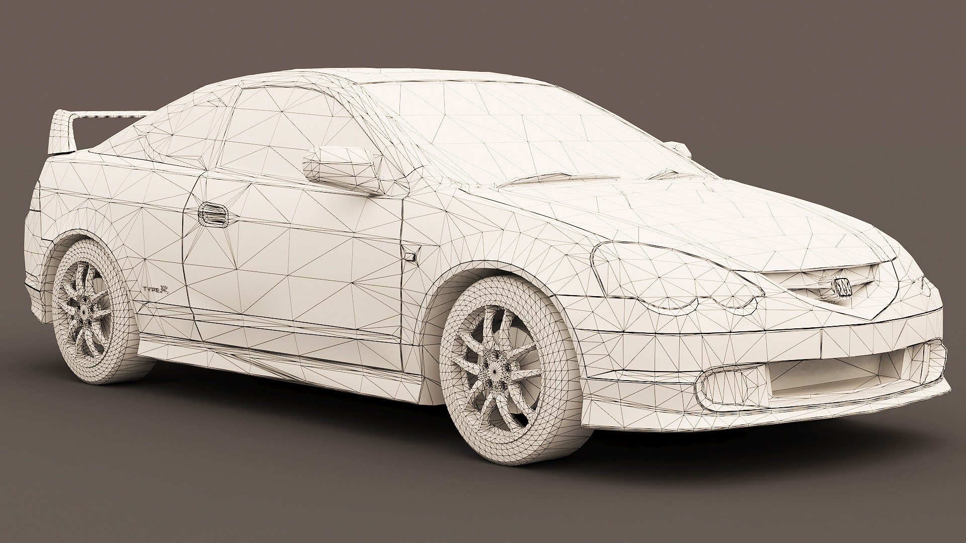 Honda Integra 2002 3D Model - TurboSquid 2041659