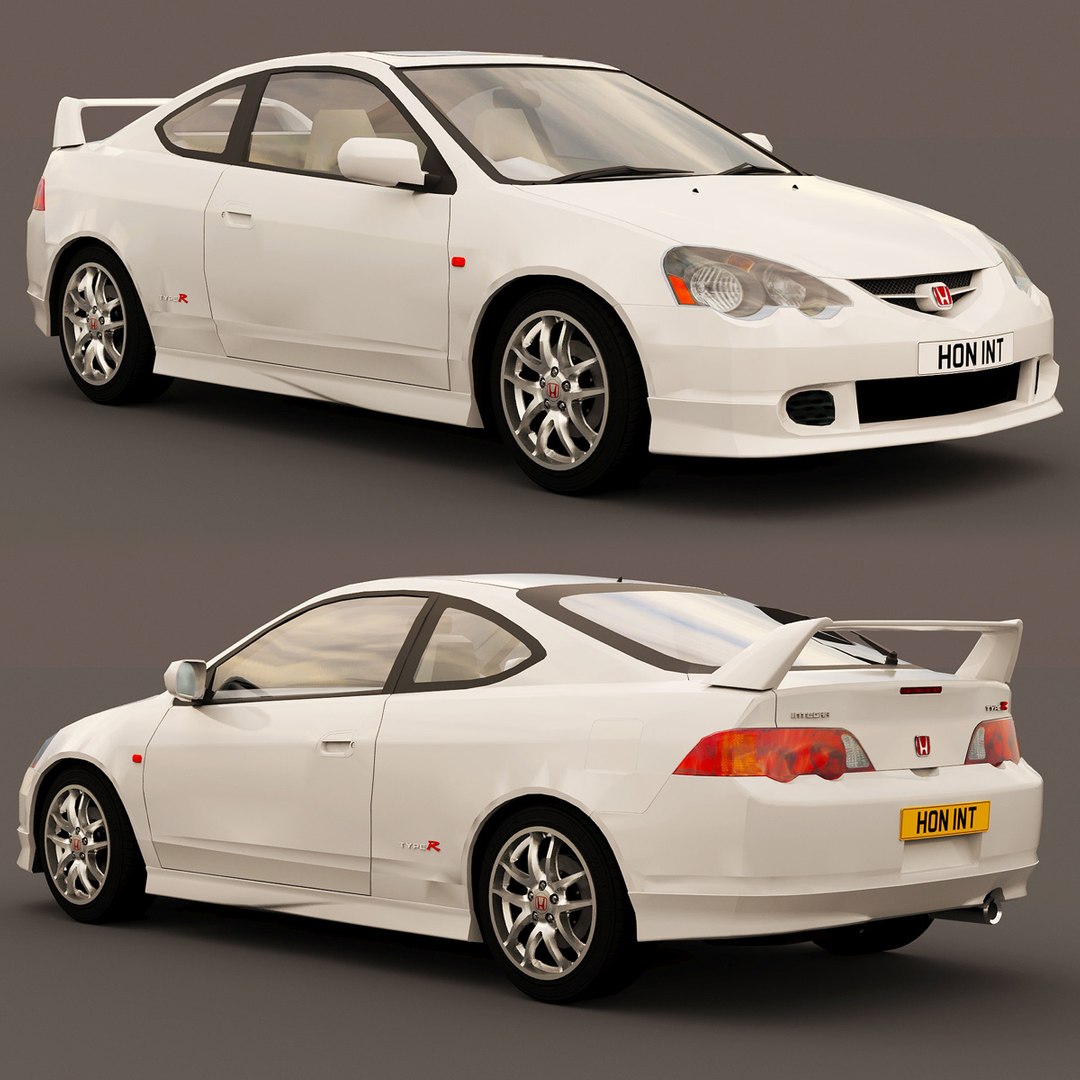Honda Integra 2002 3D Model - TurboSquid 2041659