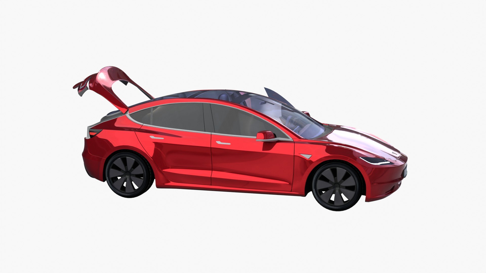 Tesla 3 2024 3D Model - TurboSquid 2125833