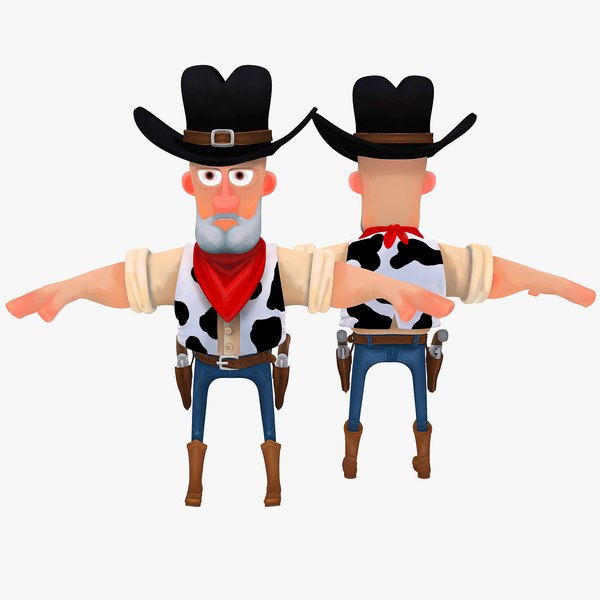 Cowboy Maya Models for Download | TurboSquid