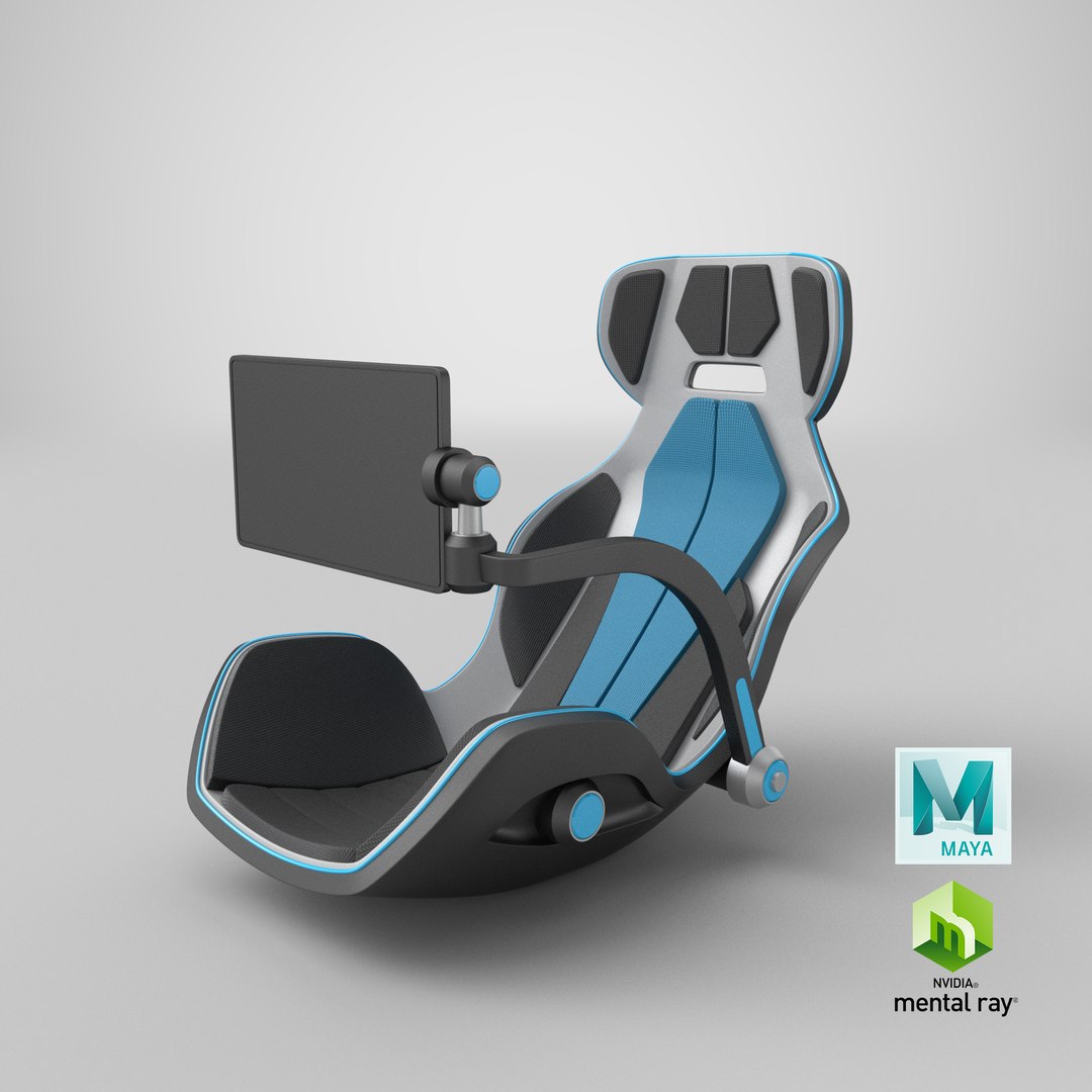 3D Real Sci-fi Chair Model - TurboSquid 1532111