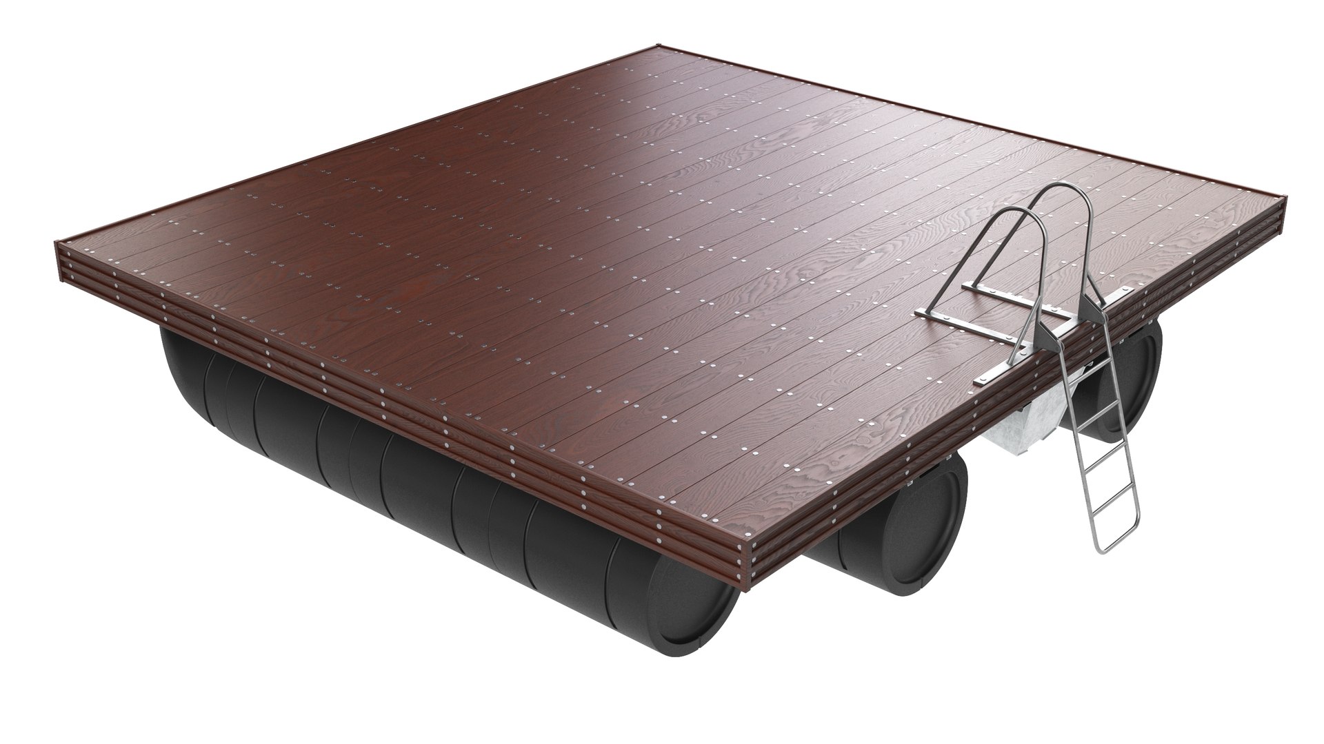 3D Pontoon Raft - TurboSquid 2206622