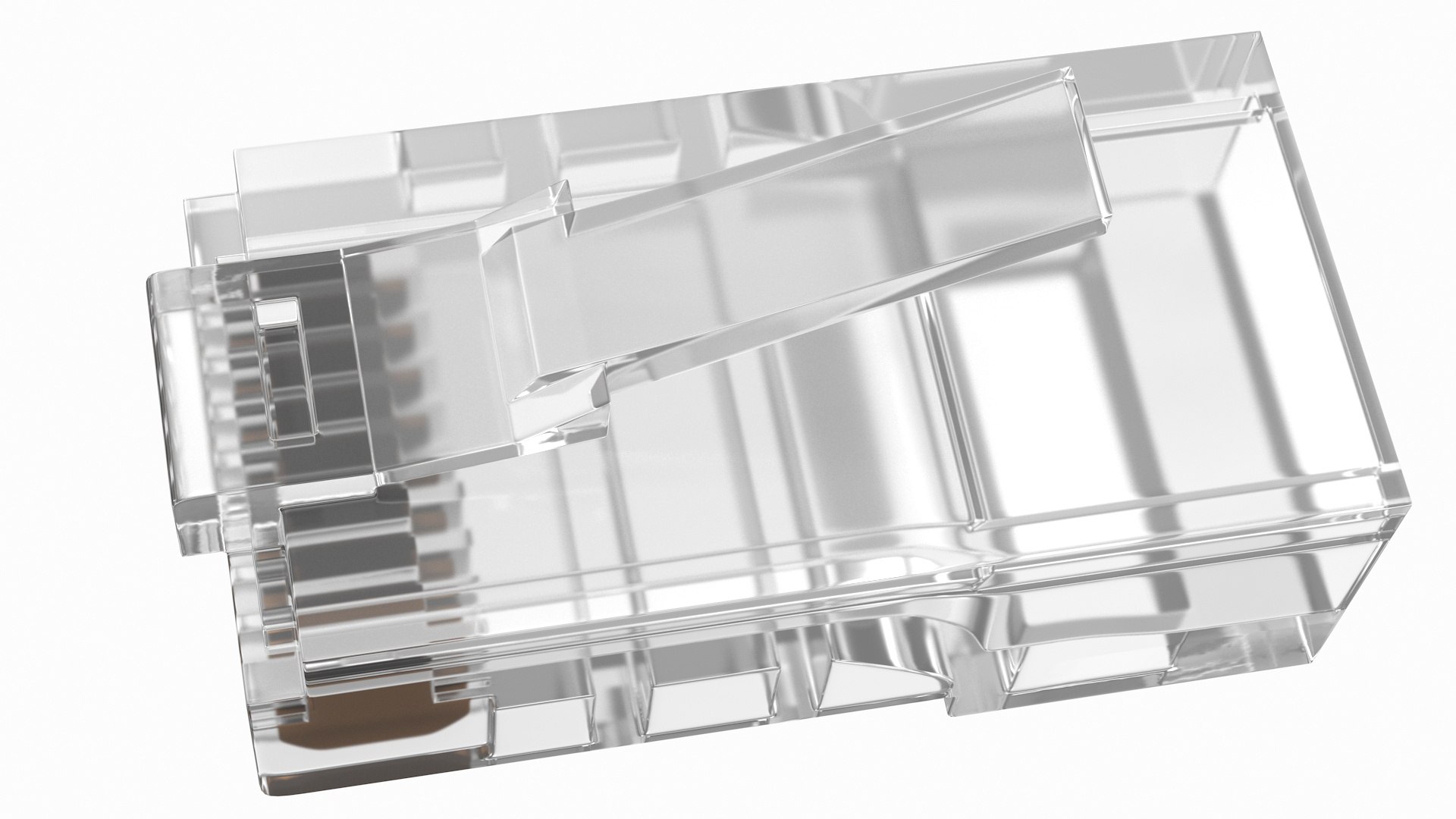 Rj45 Connector Model - TurboSquid 1458318