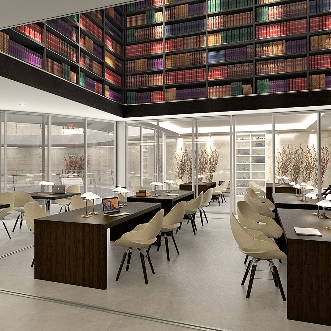 Library Interior Max