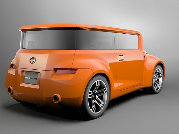 max scion hako coupe concept