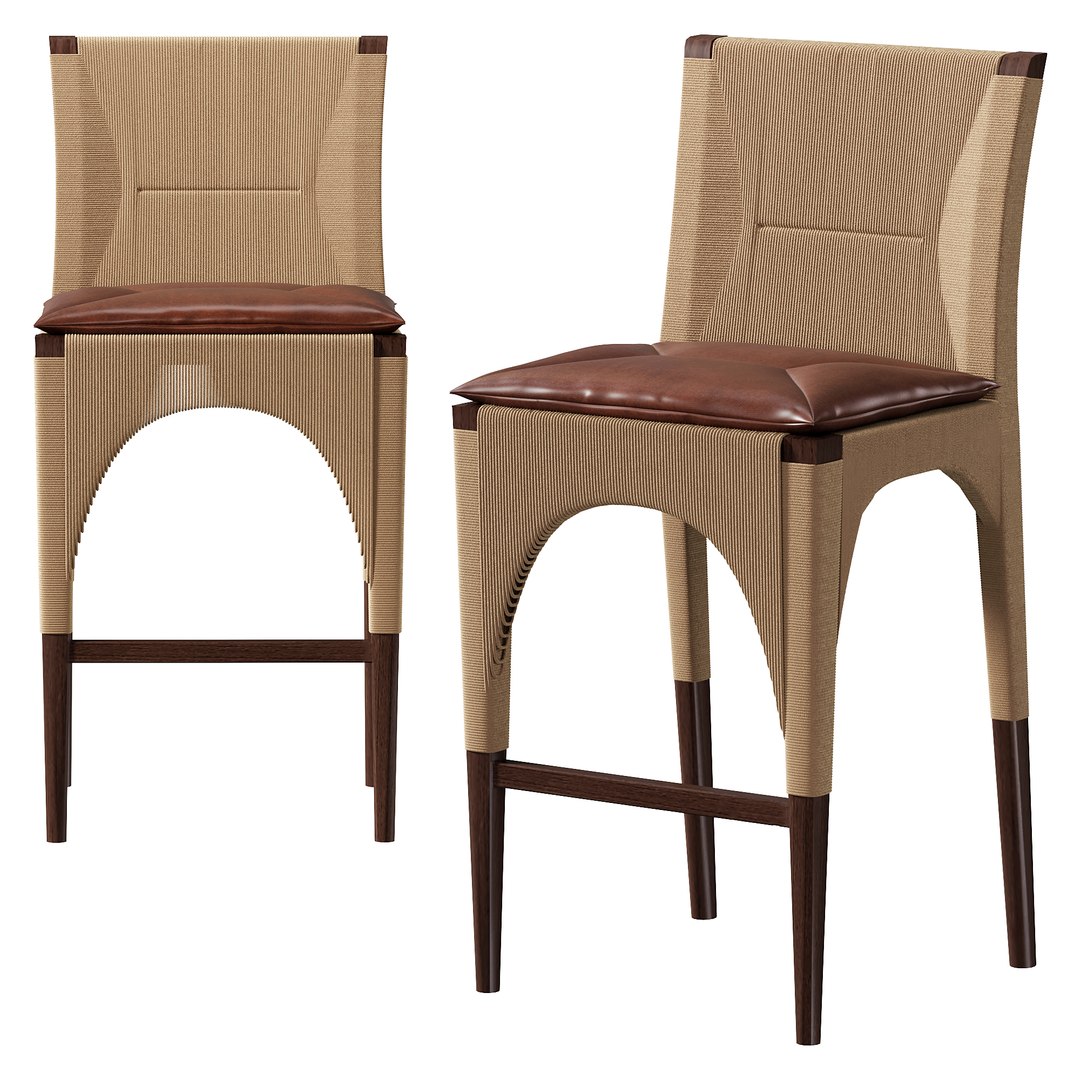 COCOON SIDE CHAIR by baker 3D model - TurboSquid 1957582