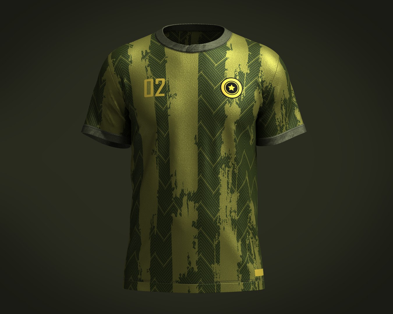 3D Soccer Jersey Player-02 Model - TurboSquid 1950236