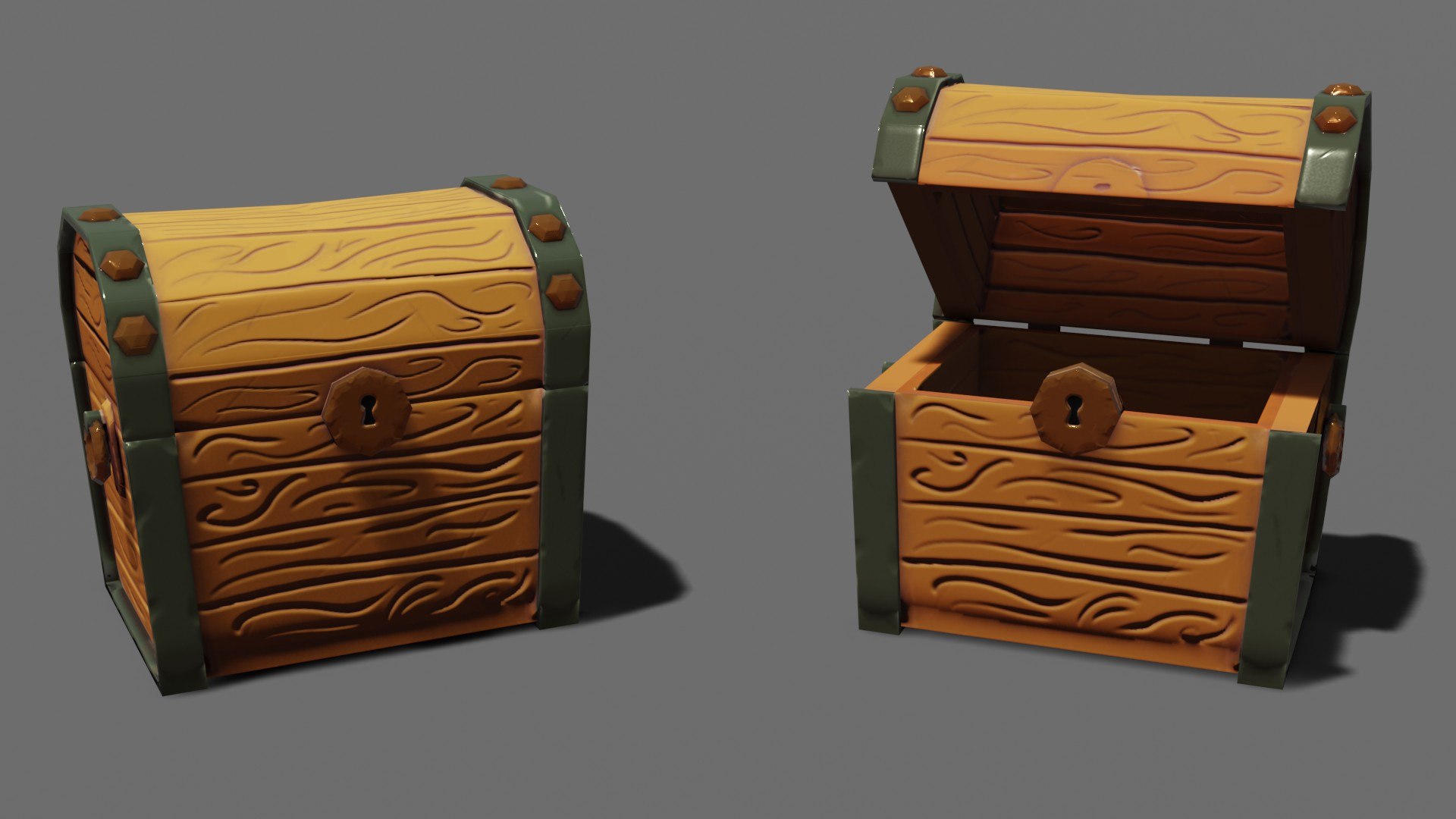 Stylized Chest Model - TurboSquid 1434679