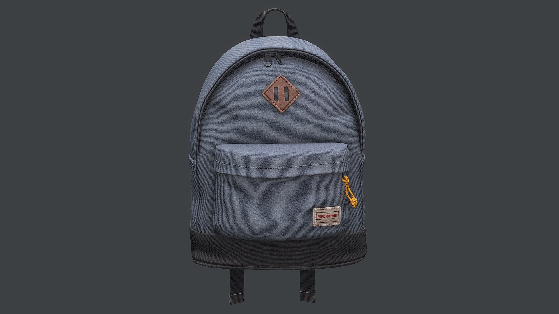 3D School Backpack - Game Ready - TurboSquid 1875756