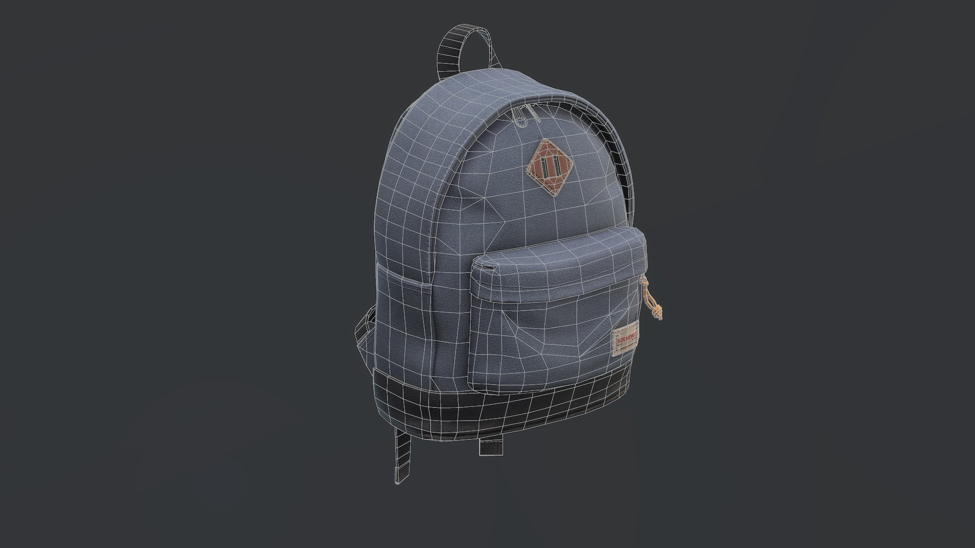3D School Backpack - Game Ready - TurboSquid 1875756