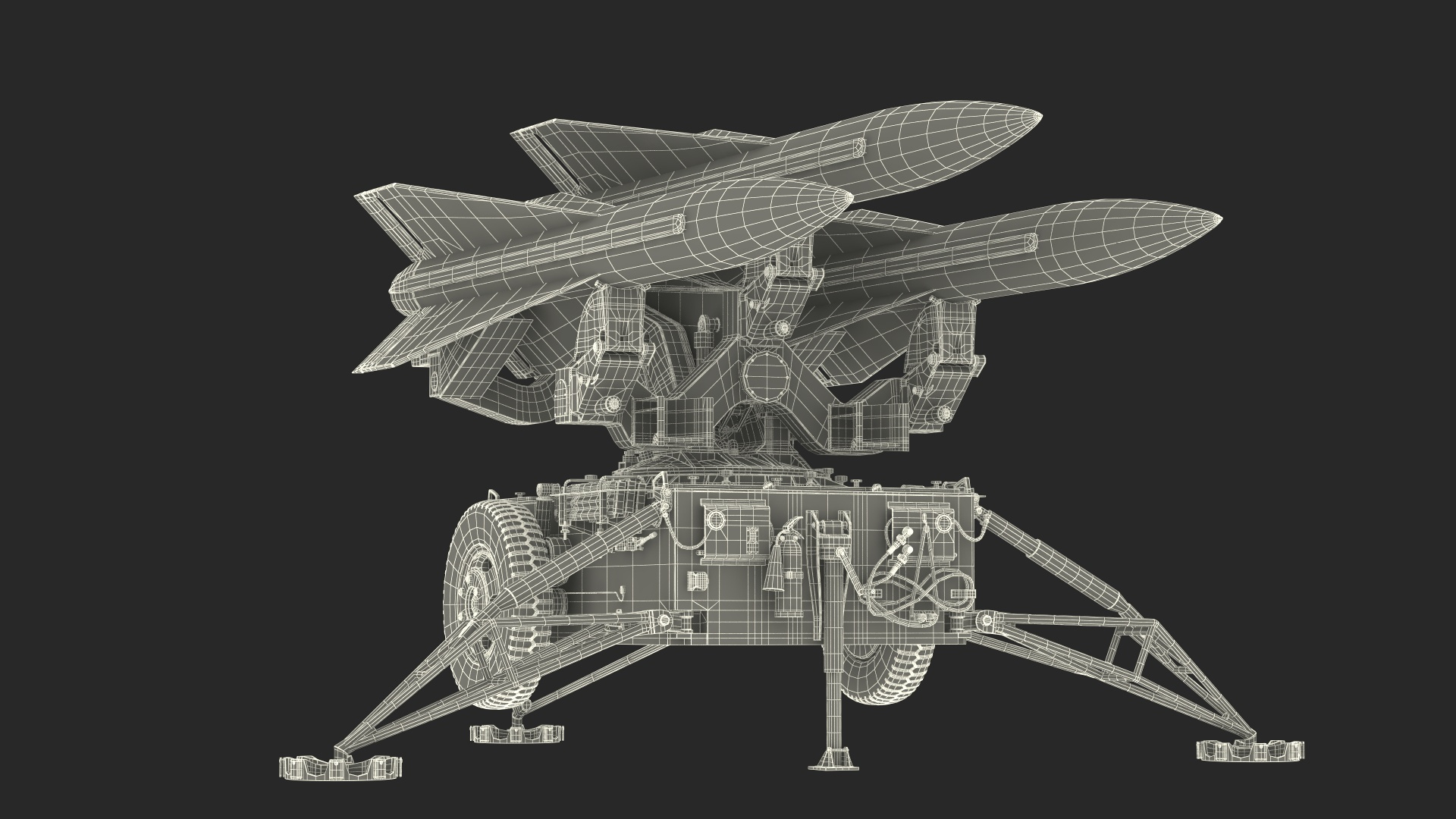 Sand Color MIM23 HAWK System Rigged Model - TurboSquid 2092523