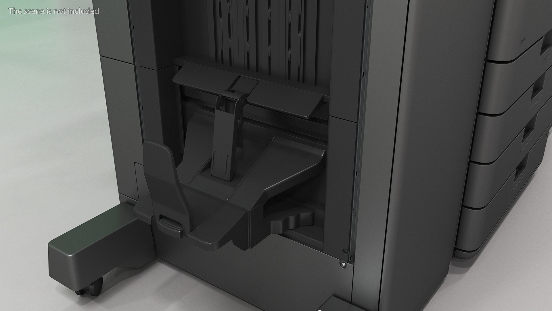 3D Booklet Finisher Black - TurboSquid 2252244