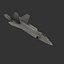 3d Model Of F-22a Fighter