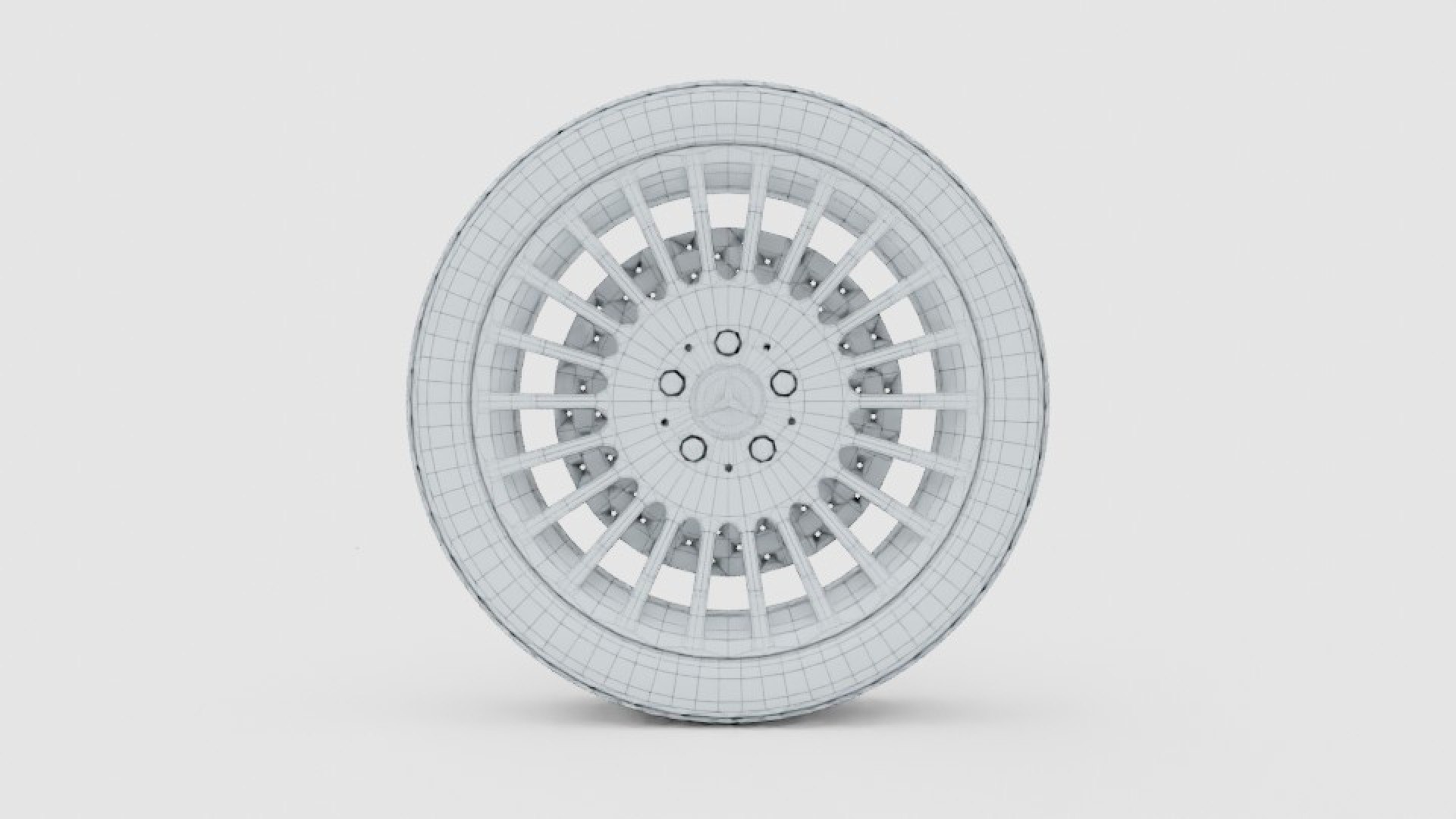 Mercedes CL Wheel With Rim 3D model - TurboSquid 2159930