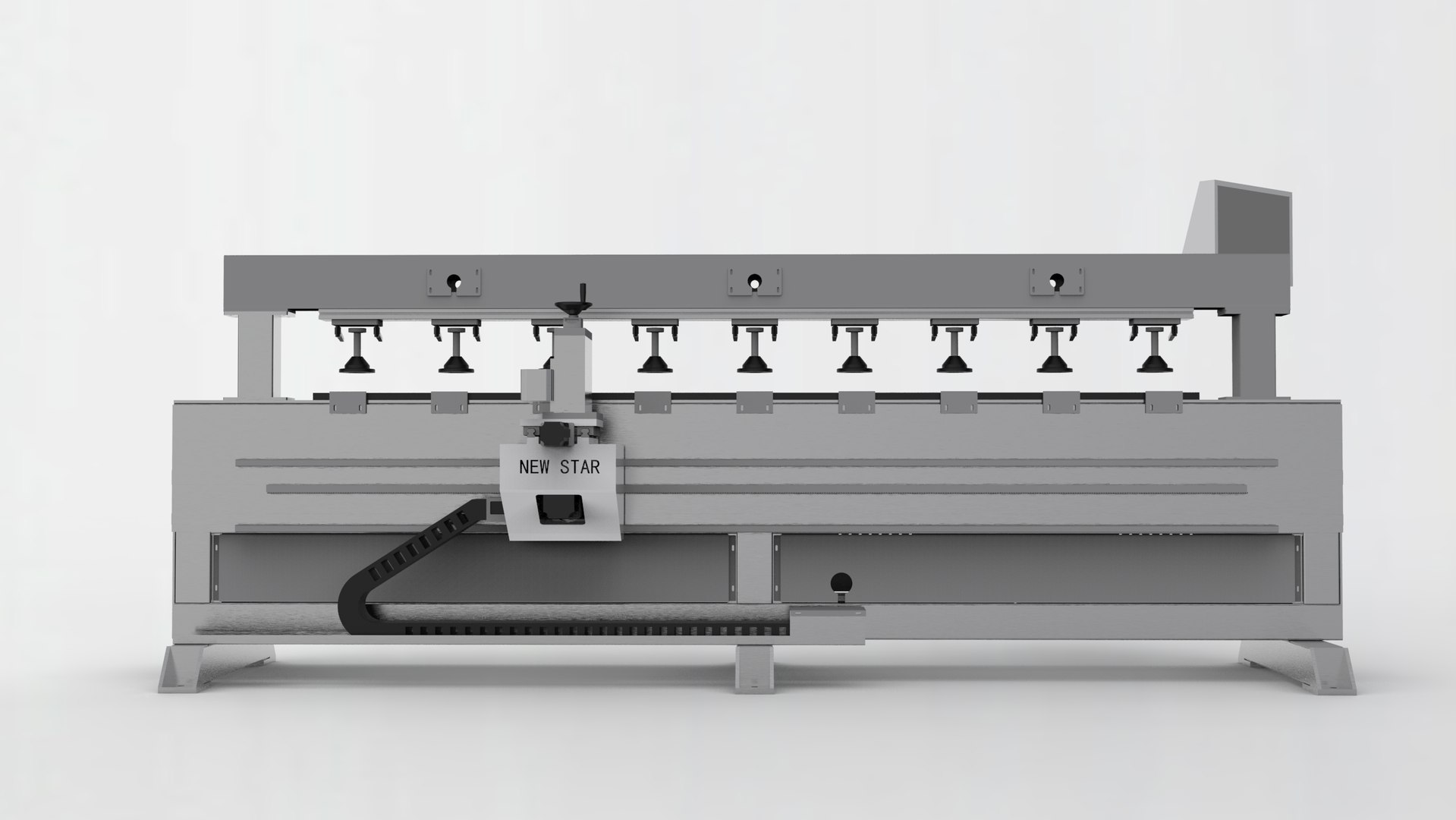 A Side Drilling Machine 3D Model - TurboSquid 2252163