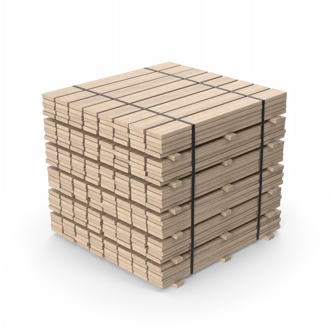 3D Wooden Building Materials - TurboSquid 2224607