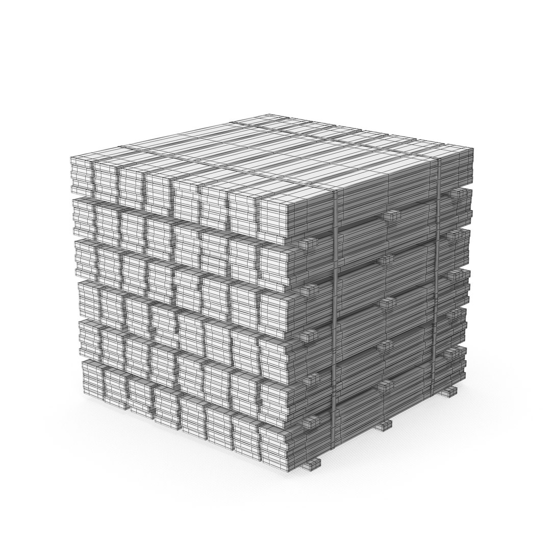 3D Wooden Building Materials - TurboSquid 2224607