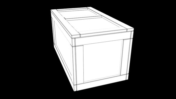 3D model shipping crate - TurboSquid 1510809