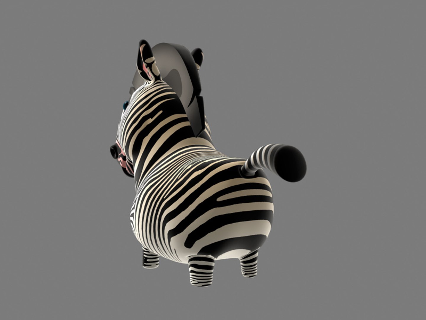 3d Model Zebra