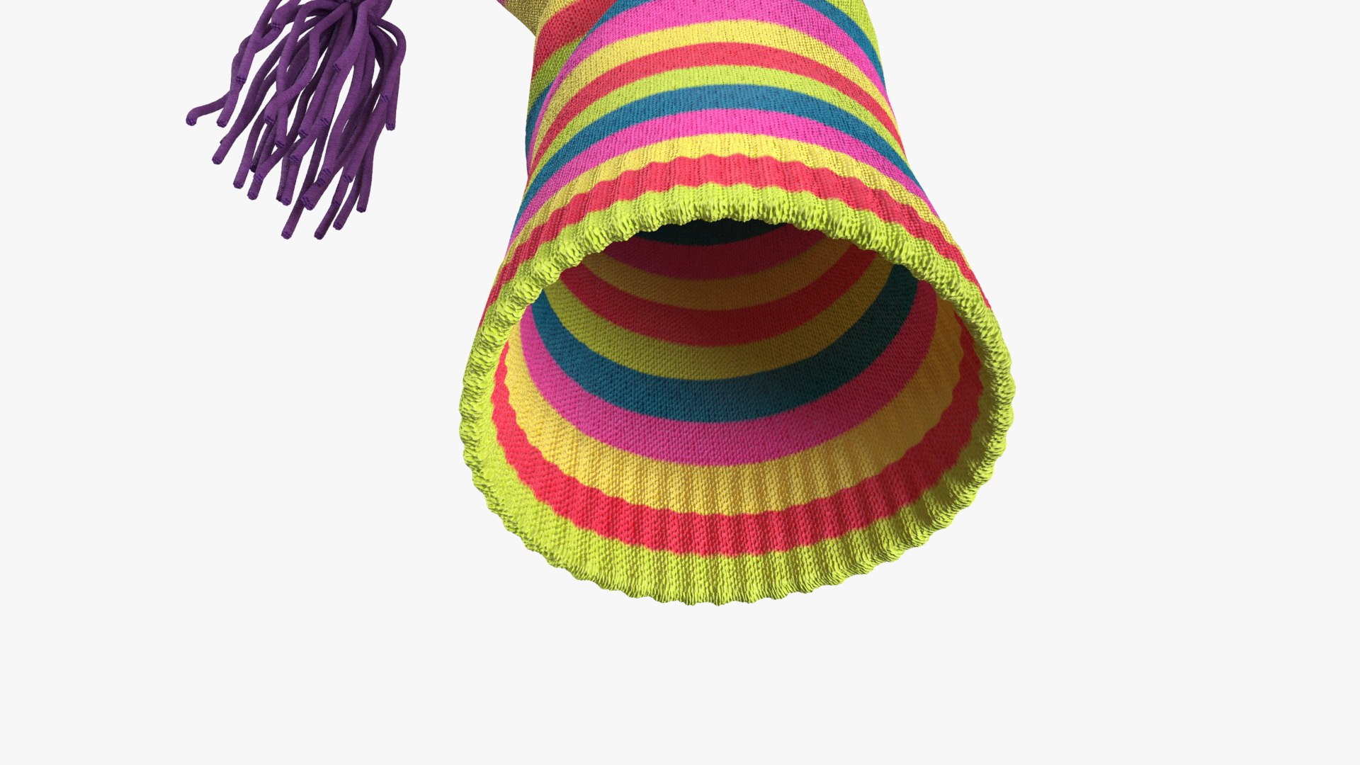 Striped Sock Puppet With Googly Eyes Girl 3D - TurboSquid 2276772