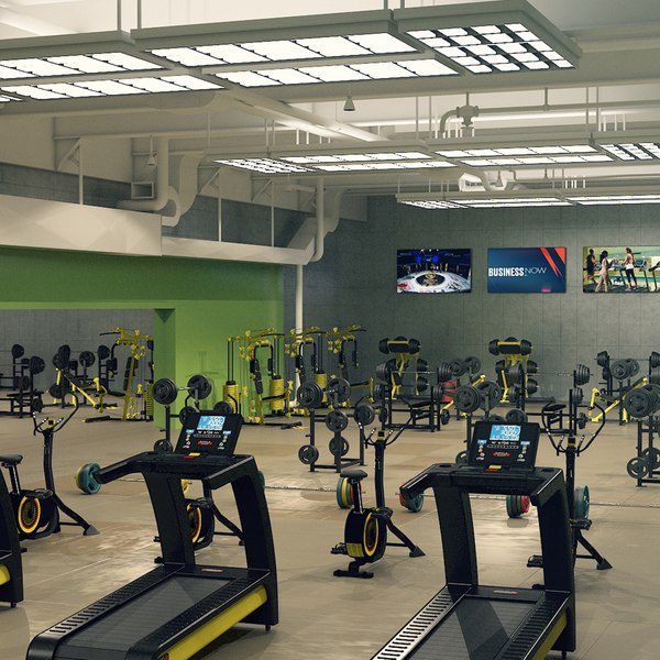 3D model crossfit gym - TurboSquid 1431411