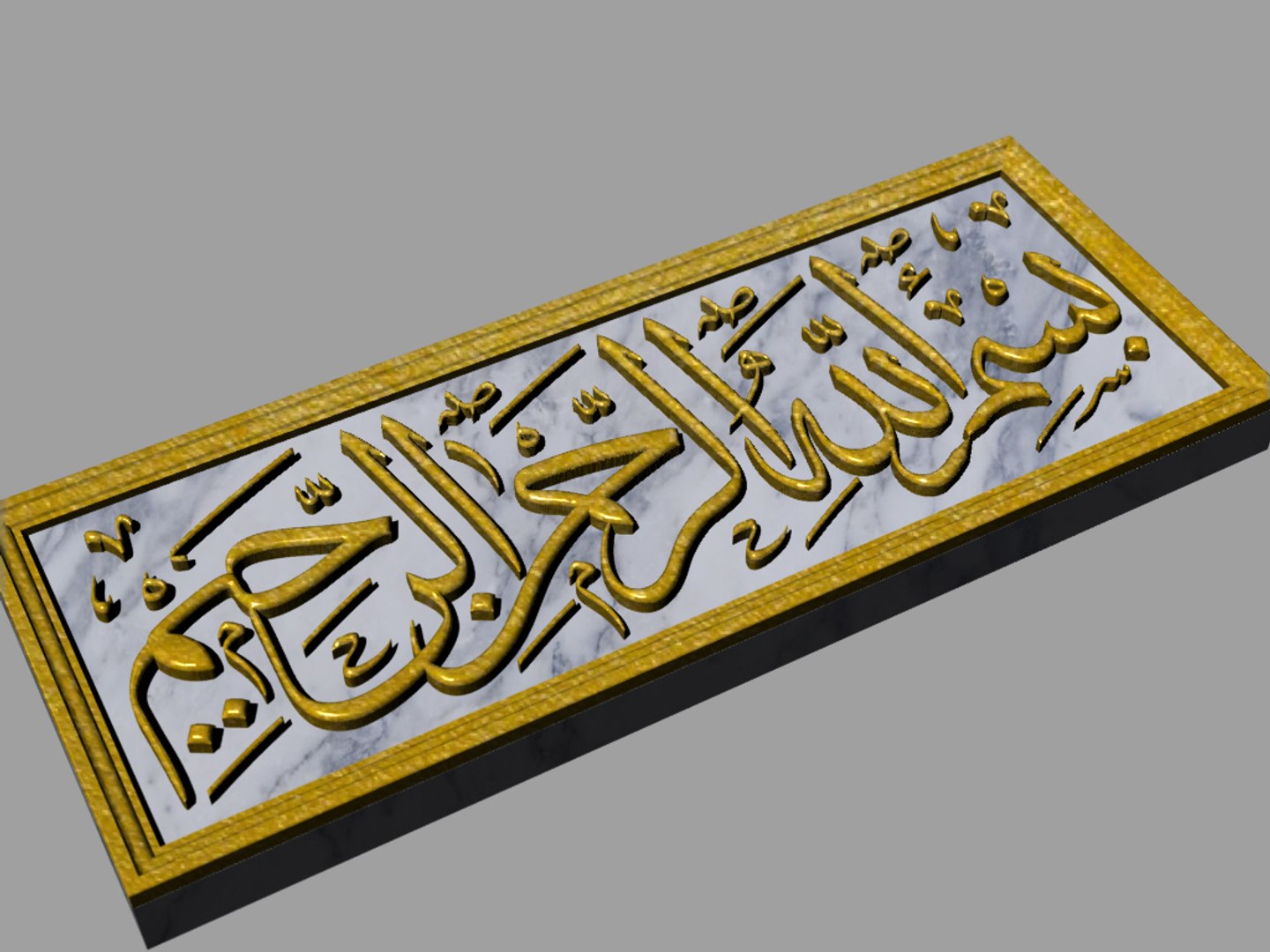 Free 3ds Model Relief Cnc