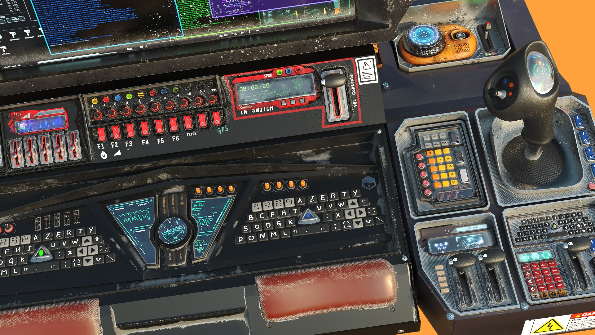 3D Sci-fi Military Console - Game-ready PBR Model - TurboSquid 1751686