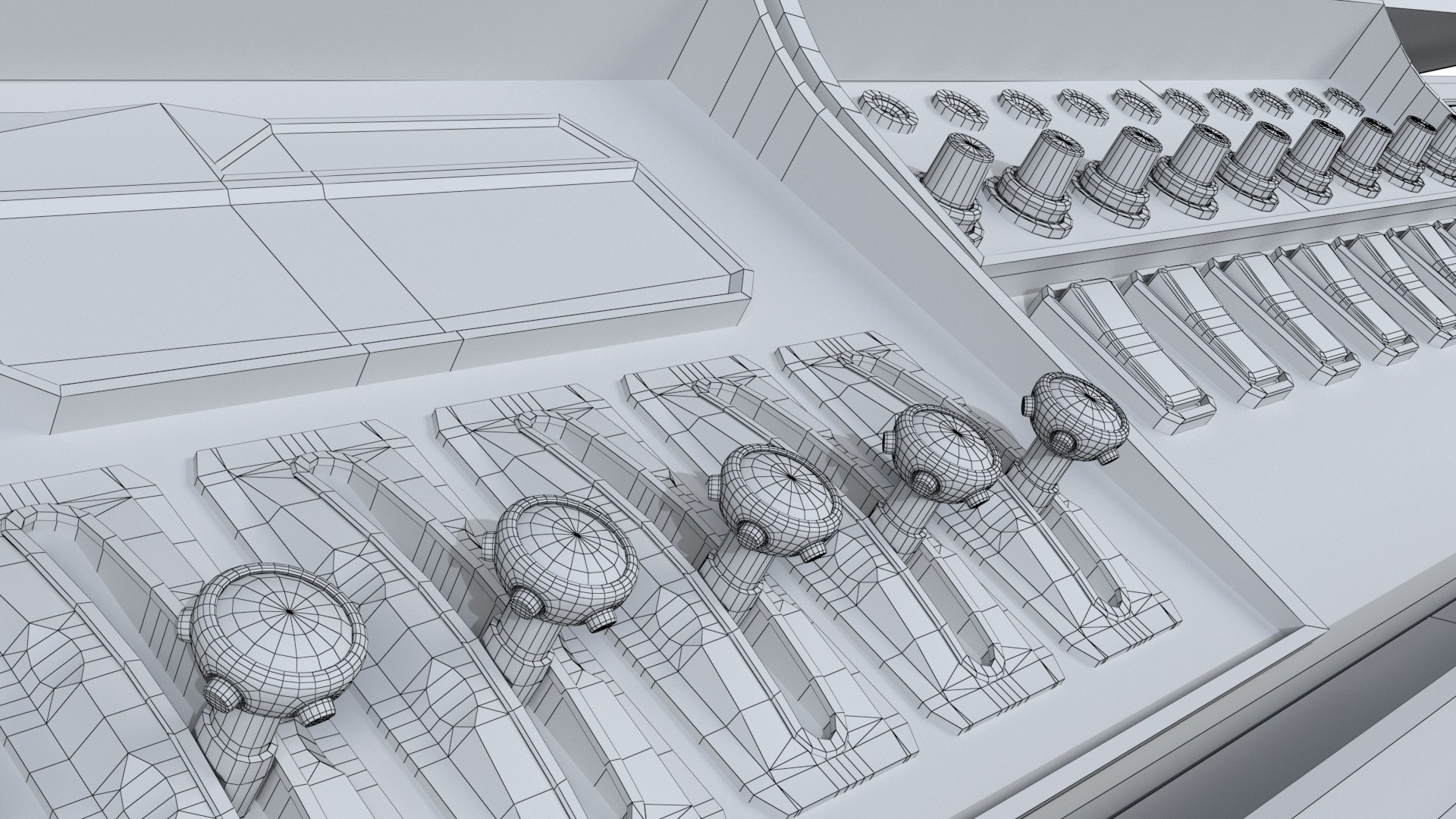 3D Sci-fi Military Console - Game-ready PBR model - TurboSquid 1751686