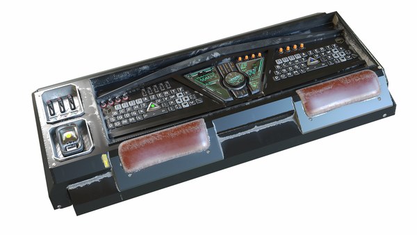 3D Sci-fi Military Console - Game-ready PBR model - TurboSquid 1751686