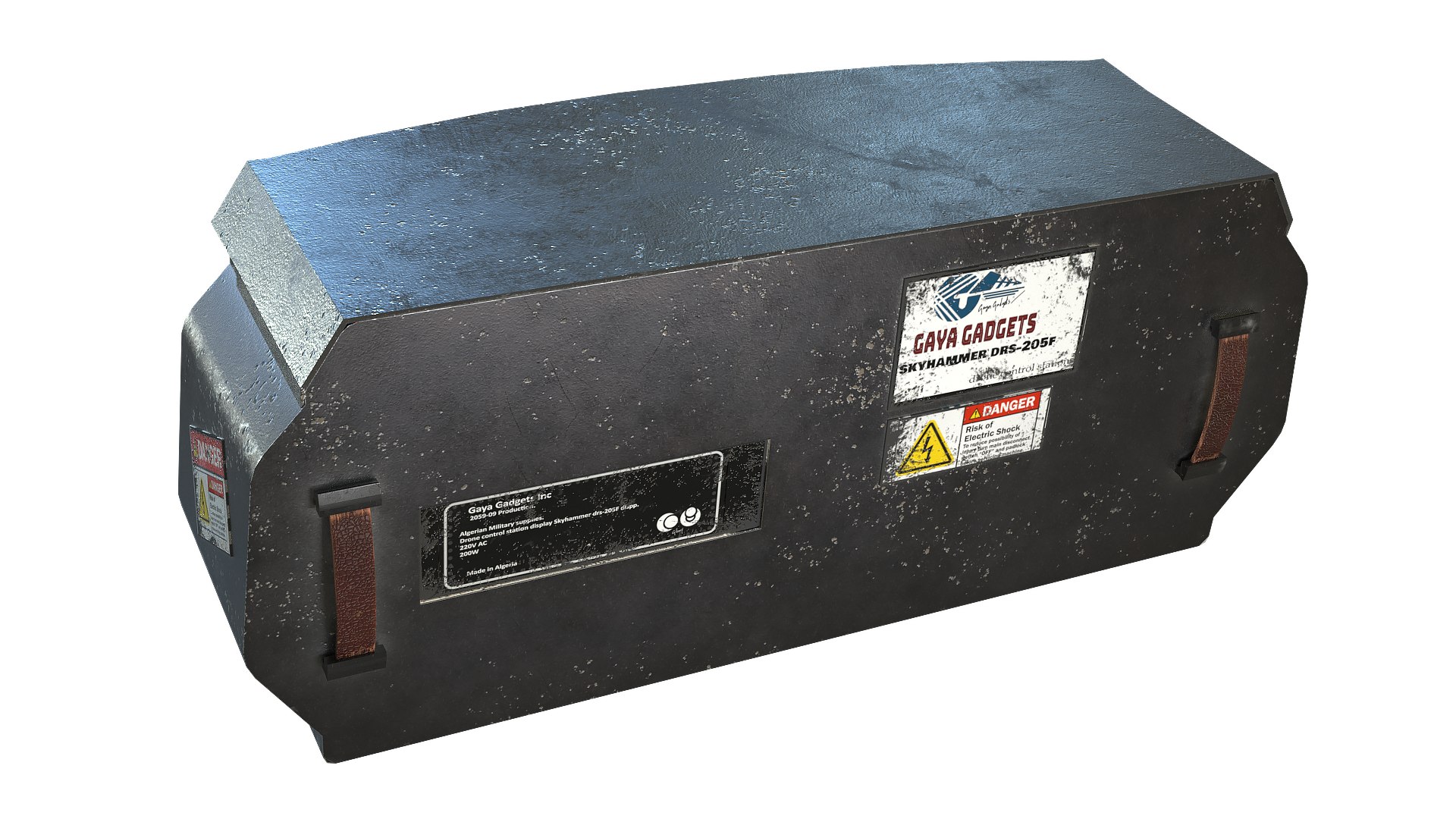 3D Sci-fi Military Console - Game-ready PBR model - TurboSquid 1751686