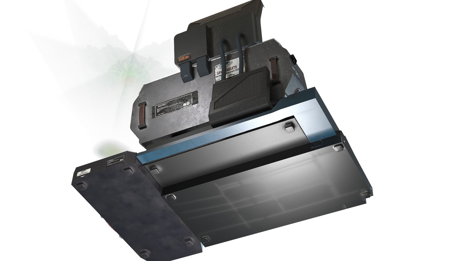 3D Sci-fi Military Console - Game-ready PBR model - TurboSquid 1751686