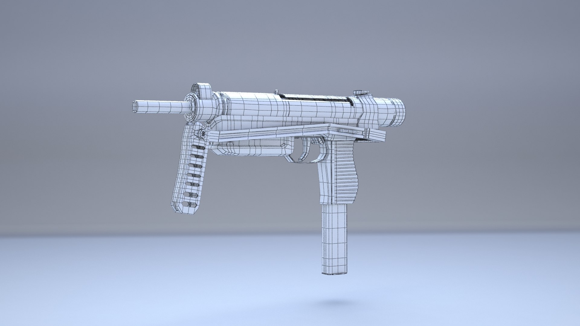 Submachine Guns Designed Model - TurboSquid 1253761