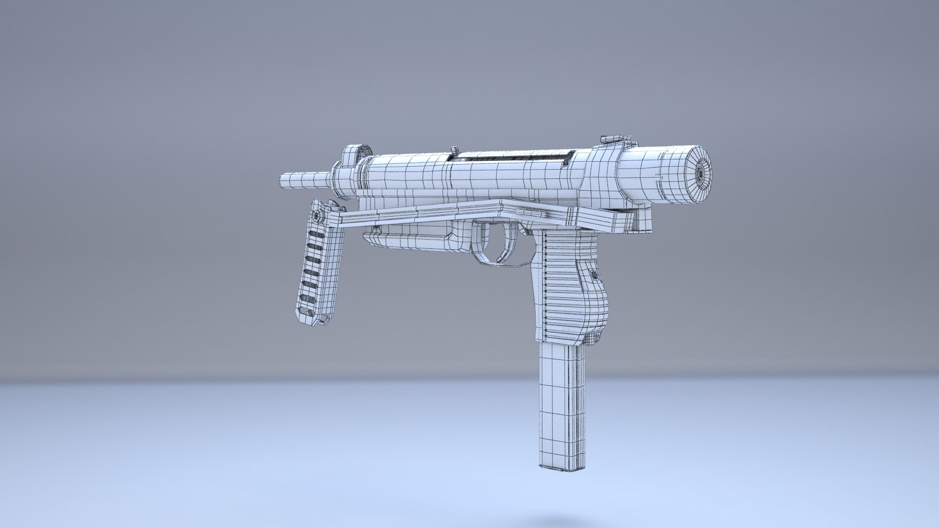 Submachine Guns Designed Model - TurboSquid 1253761