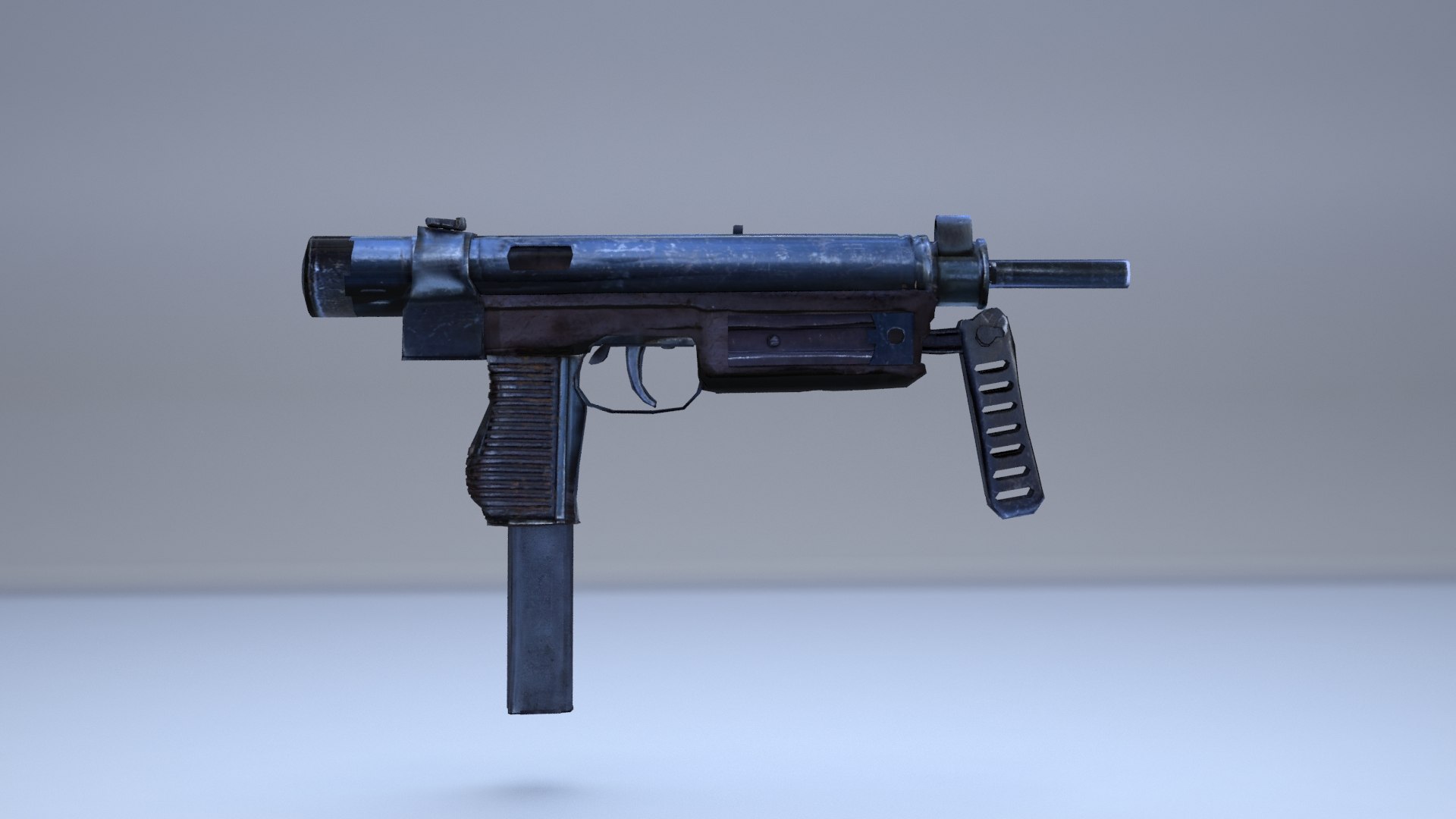 Submachine Guns Designed Model - TurboSquid 1253761
