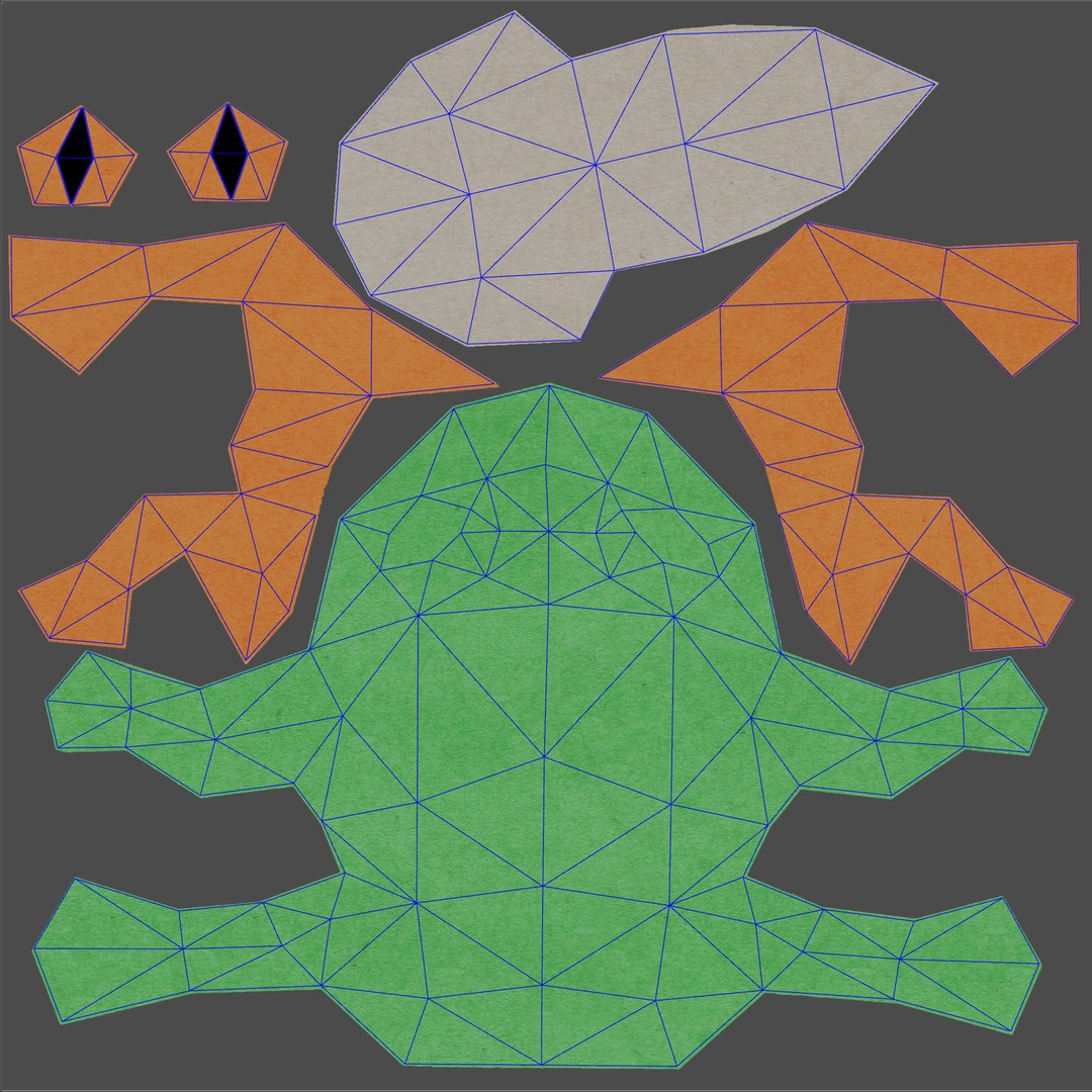 FROG LOW POLY 3D model - TurboSquid 1861943