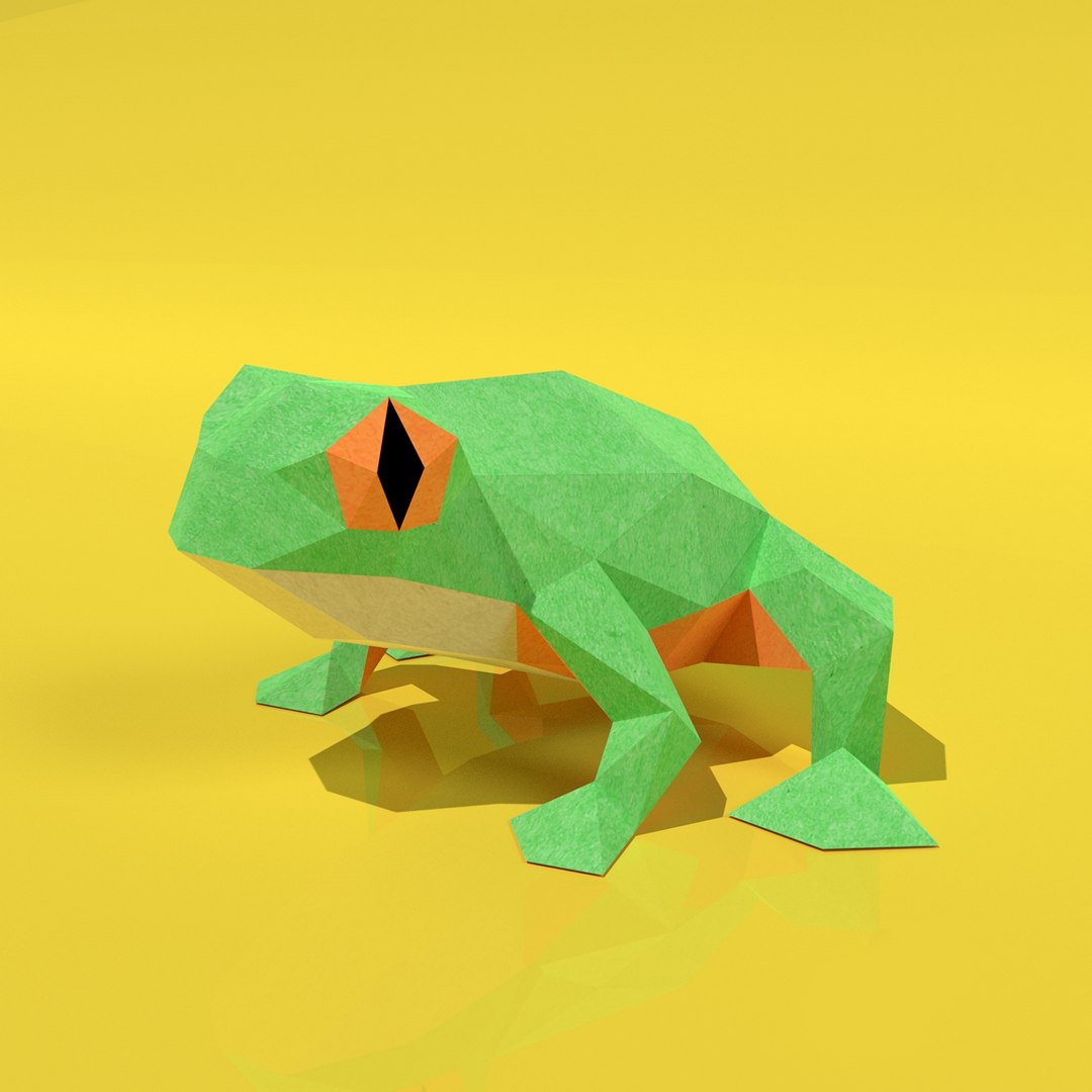 FROG LOW POLY 3D model - TurboSquid 1861943