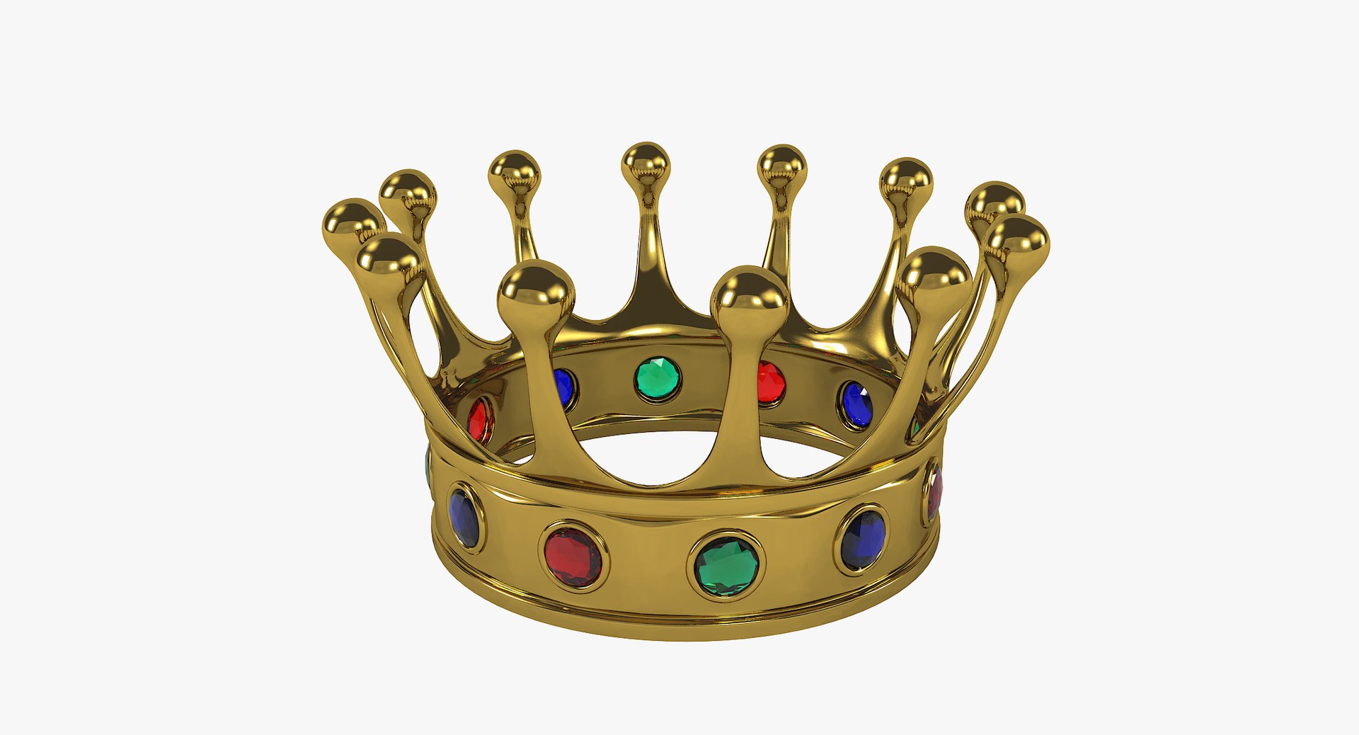 3D Crown - TurboSquid 1366816
