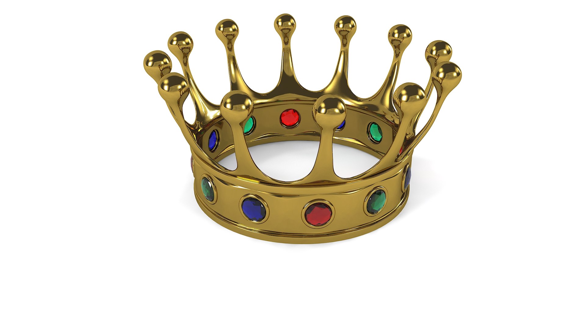 3D Crown - TurboSquid 1366816