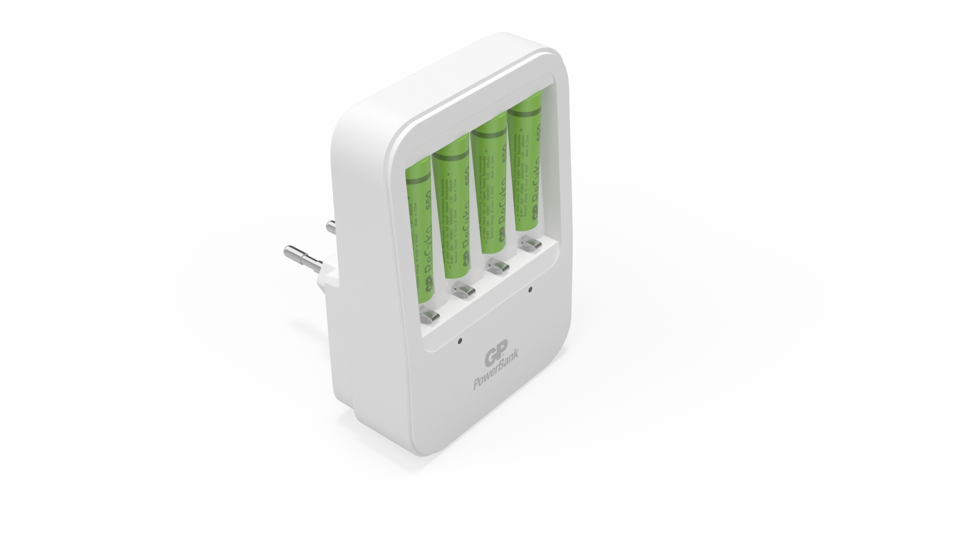 GP PowerBank Charger With Batteries Model - TurboSquid 2158680