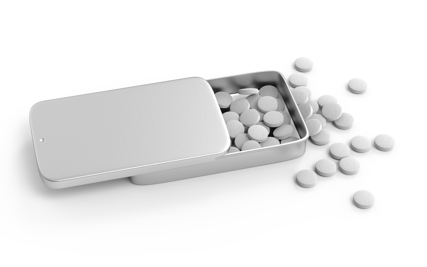 Medicine Pill Box 3D - TurboSquid 1776122